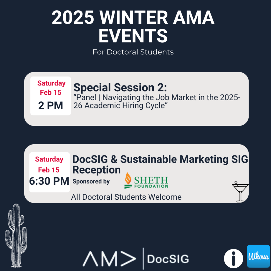 2025 AMA Winter Academic Conference – DocSIG